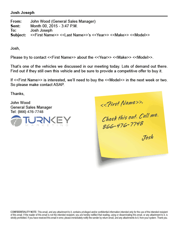 Post It Note | TurnKey Marketing